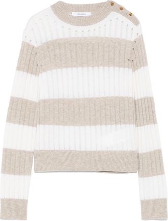 Max Mara Alfeo Pullover - Nude