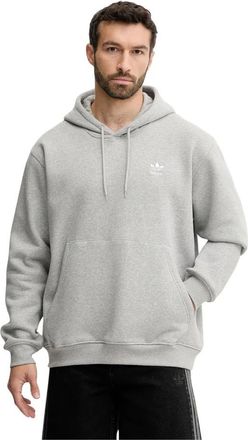 adidas Homme, Sweatshirts et sweats &agrave; capuche, Gris, Taille: XS Trefoil Essentials Loose Sweat &agrave; capuche