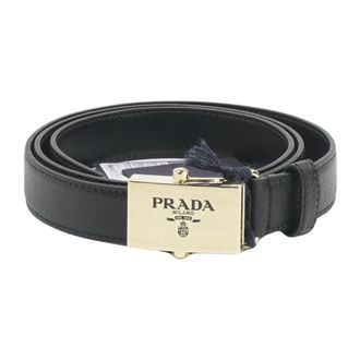 Prada G&uuml;rtel - - Accessories - Damen - Schwarzk - 90 CM