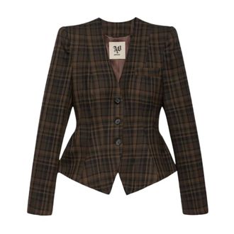 Aniye By Mini Blazer Noa - Femme - Vestes - Brun - Taille: 38 FR