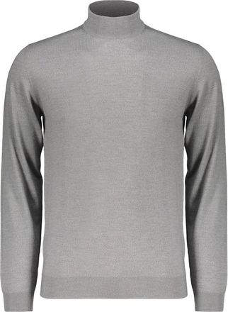 Fedeli Homme, Pulls, Gris, Taille: 3XL Pull &agrave; Col Roul&eacute; Haut