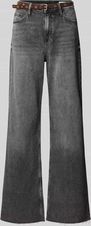 s.Oliver Red Label High Waist Jeans Wide Fit mit Fransensaum - s.Oliver x Heidi Klum