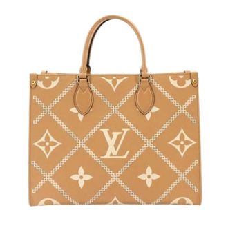 Louis Vuitton Pre-owned Vintage Monogram Empreinte Tote Bag - - Pre-owned - Damen - Beige - ONE SIZE