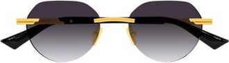 Bottega Veneta Lunettes de soleil rondes