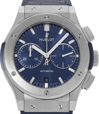 Hublot Uhren - Classic Fusion - Gr. unisize - in Blau - f&uuml;r Damen