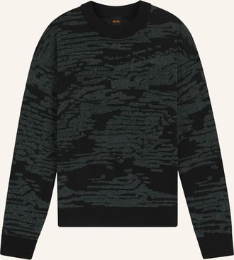 HUGO BOSS Pullover Andscape Relaxed Fit schwarz