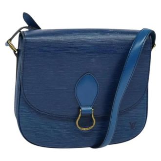 Louis Vuitton Pre-owned Cuir sacs-louis-vuitton - Femme - Pre-owned - Bleu - Taille: ONE Size