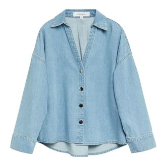 Comma Damen, Blusen & Hemden, Blau, MGr&ouml;&szlig;e