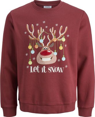 Jack & Jones Jjchristmas Sweat Crew Neck Xmas