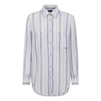 Fay Shirt - - Blouses & Shirts - Damen - Blau - L