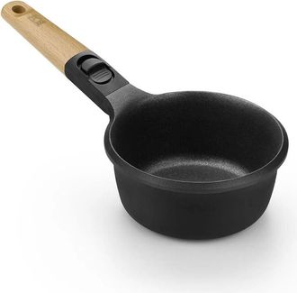 Bra Market | Kochtopf 16 cm, Aluminiumguss mit Antihaftbeschichtung, PFOA-frei, f&uuml;r alle Herdarten einschlie&szlig;lich Induktion geeignet