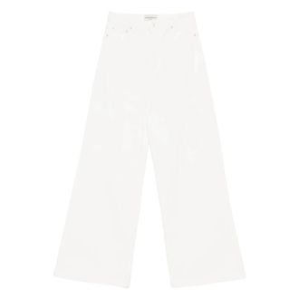 Officine G&eacute;n&eacute;rale Wide Jeans - - Jeans - Damen - Wei&szlig; - W26