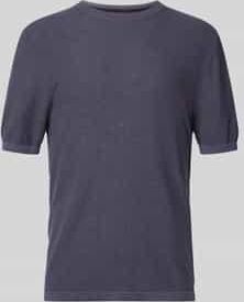 Marc O'Polo Regular Fit T-Shirt aus Baumwoll-Leinen-Mix