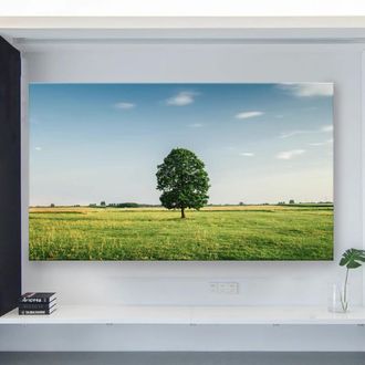 Generic Blumenmuster 32-85 Zoll TV-Abdeckung, Glatte Weiche Polyesterfaser, Staubdicht, TV-Displayschutz Für LCD-LED, Innen-Schlafzimmer-Wohnzimmer-Dekoration