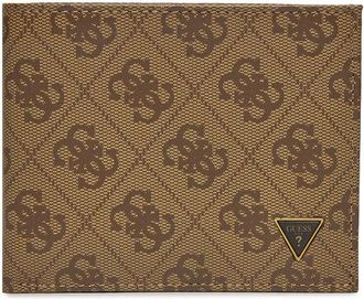 Guess Geldb&ouml;rse Vezzola Leather Slg SMVELE LEA20 Braun