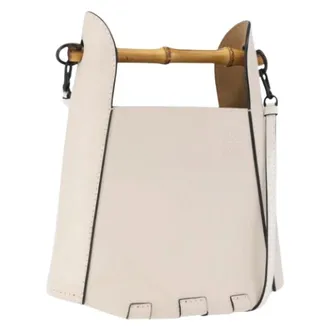 Loewe Sac seau Pre-owned - Femme - Pre-owned - Beige - Taille: ONE Size