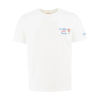 MC2 Saint Barth Homme, Tops, Blanc, Taille: L T-shirt Portofino