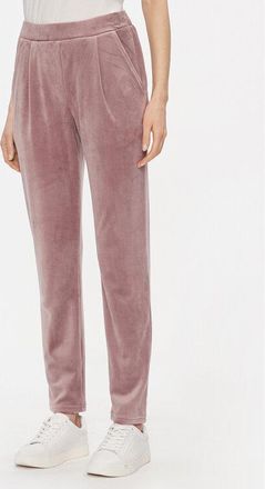 Triumph Pyjamahose Cozy Comfort Velour Trousers 10216539 Braun Regular Fit