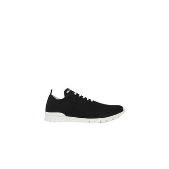 Kiton Schwarze Strick-Sneaker - - Shoes - Herren - Schwarzk - 43 1/2 EU