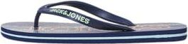 Jack & Jones Tongs pour homme Jfwlogo 2.0, Bleu m&eacute;di&eacute;val, 42/43 EU