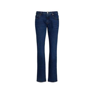 7 For All Mankind Jean slim en coton m&eacute;lang&eacute;