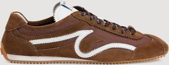 Sandro Light Wave Sneaker aus Veloursleder