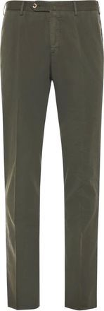 Pantaloni Torino Homme, Pantalons, Vert, Taille: 3XL Pantalon en coton et soie