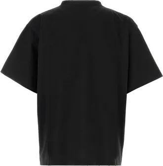Balenciaga Black Exterior: Cotton T-Shirt T-shirts And Polos