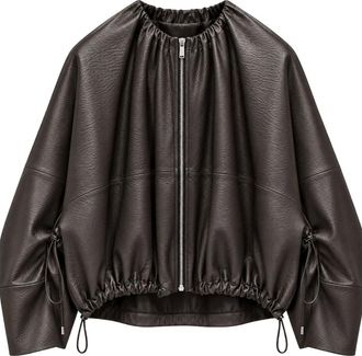 Meimeij Design Volumetrico Bomber - Femme - Vestes - Brun - Taille: 38 FR