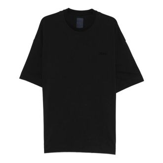 Juun.J Semiover Fit Kurzarm - - Tops - Herren - Schwarzk - M