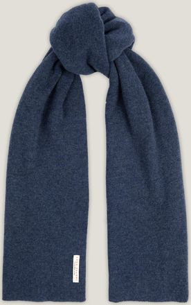 Luca Faloni Schal in Atlantikblau aus Kaschmir (2-fädig) für Herren