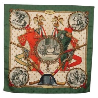 Herm&egrave;s Pre-owned Silk Scarf - Femme - Pre-owned - Multicolore - Taille: ONE Size