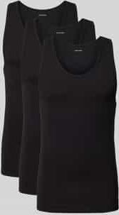 Calvin Klein Underwear Tanktop mit gerippten Abschl&uuml;ssen im 3er-Pack