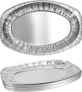 Clarina Kleine Aluminiumschalen 10 St&uuml;ck - Perfekt f&uuml;r Grillen und Backen