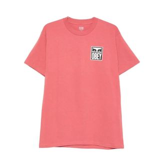 Obey Homme, Tops, Rose, Taille: L Eyes Icon 2 Tee