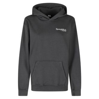 Sporty & Rich Damen, Sweatshirts & Hoodies, Schwarzk, XLGröße