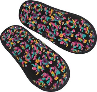 Generic Pantoufles Unisexes Bonne F&ecirc;te Des M&egrave;res Maison Chaussures Doubl&eacute;es En Peluche Adultes Pantoufle, Pour Femmes, F&ecirc;te, Mariage, M