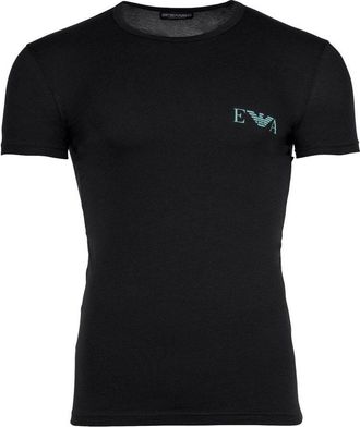 Emporio Armani T-Shirt Herren T-Shirt 2er Pack Baumwolle BOLD MONOGRAM (Packung, 2er Pack)