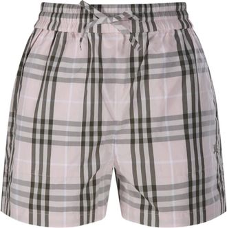 Burberry Femme, Shorts, Multicolore, Taille: 34 FR Evelyn Chk Shorts