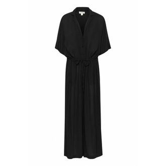 Soaked In Luxury Eleganter Slelonor Zaya Jumpsuit Schwarz - - Dresses - Damen - Schwarzk - XL