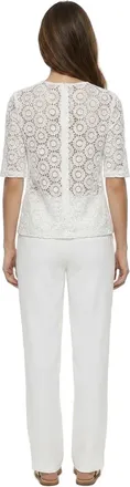 Dolce & Gabbana Womens White Cotton T-Shirt