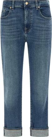7 For All Mankind Femme, Jeans, Bleu, Taille: W30 Relaxed Jeans skinny