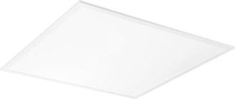 Eglo LED Panel Rabassa, Deckenlampe f&uuml;r Einbau in Rasterdecken, Deckenleuchte f&uuml;r B&uuml;ro und K&uuml;che, Rasterleuchte aus Aluminium und Kunststoff in Wei&szlig;, neutr