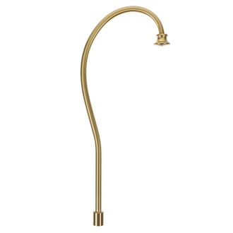 OSALADI Verstellbarer Lampenst&auml;nder aus Metall Gebogener Lampenstiel mit Gewinde Tischlampe Zubeh&ouml;r f&uuml;r Raumduftlampen Stabiler Lampenfu&szlig; f&uuml;r Wohnraumdekorati