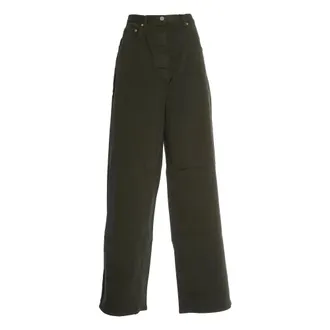 N&deg;21 Damenjeans im Milit&auml;rstil - - Jeans - Damen - Gr&uuml;n - W27