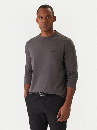 HUGO BOSS Longsleeve 50506365 Grau Regular Fit