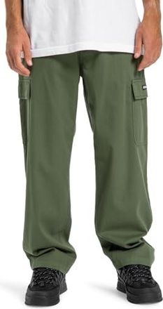 DC Worker Baggy Cargo - Chino - Homme - 34/34 - Vert