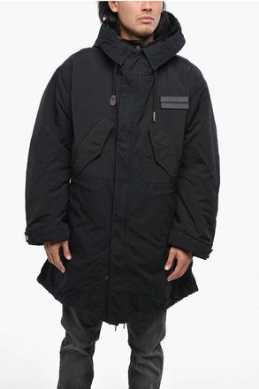 Diesel RED TAG Cotton MILES Parka with Removable Quilted Detail size Xxl