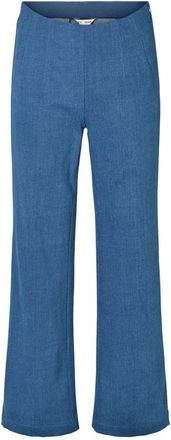 Rue de Femme RUE de Femme, Femme, Pantalons, Bleu, Taille: 44 FR Wide Pantalons