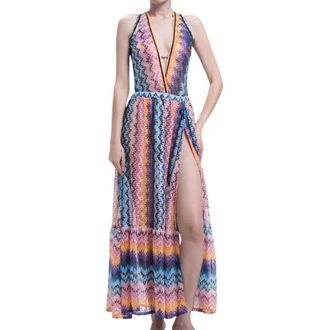 Missoni Maxi-Kleid - - Dresses - Damen - Mehrfarbig - M